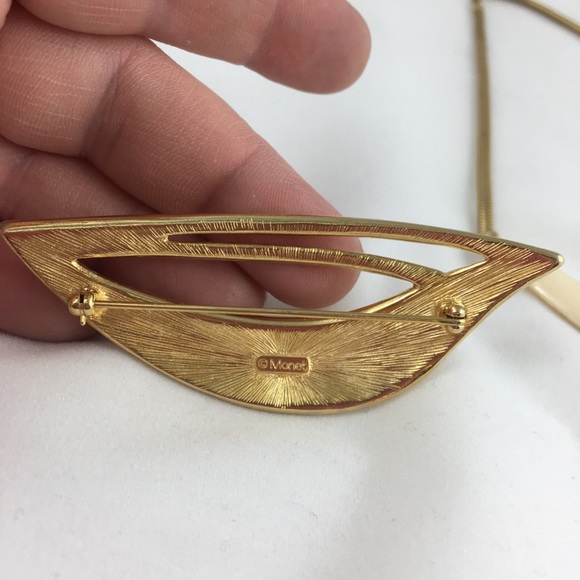 Monet | Jewelry | Vintage 8s Monet Enamel Abstract Demiparure | Poshmark